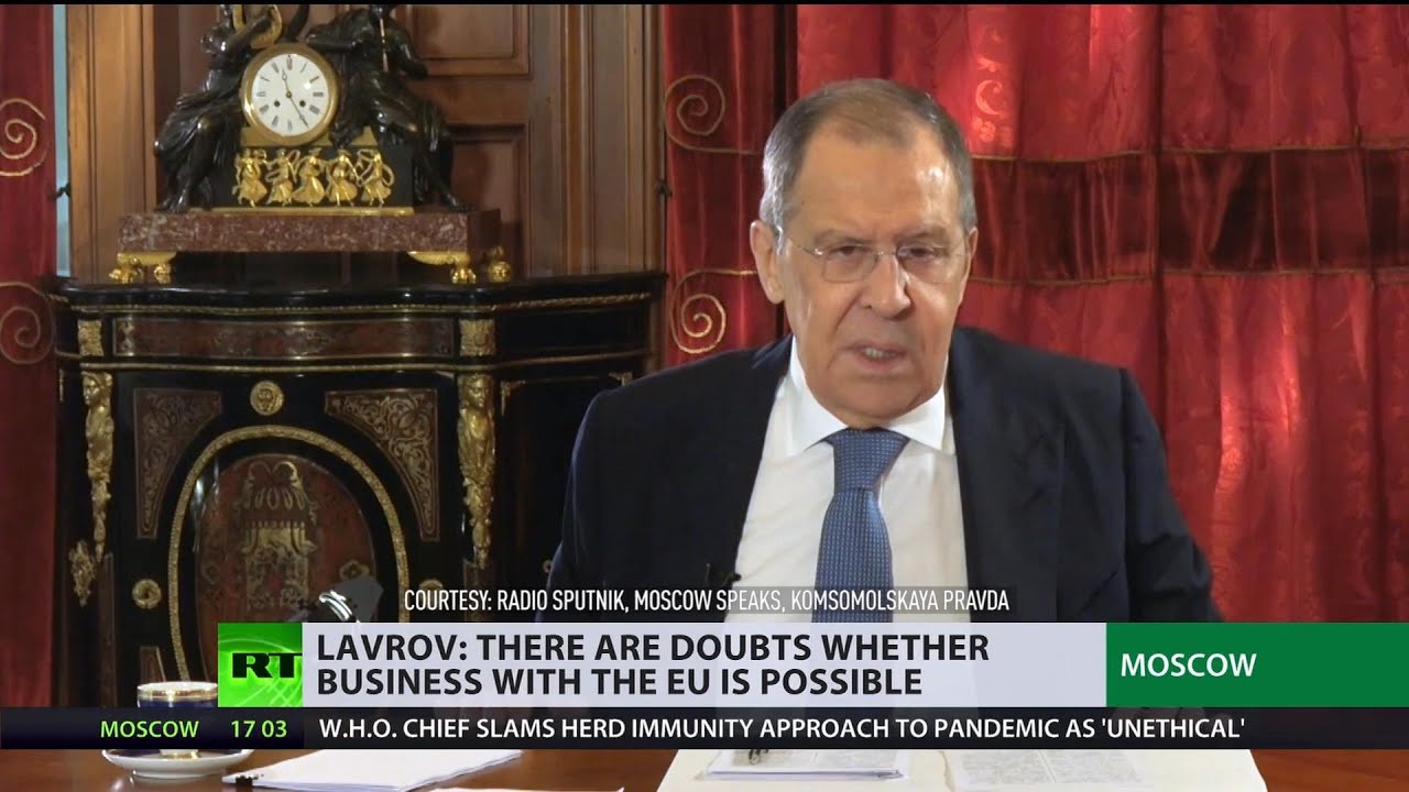 Russian Foreign Minister gives interview to leading Russian media’s ...
