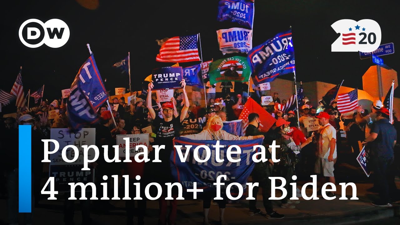 How is Trump mobilizing his followers to challenge the vote count? | US ...