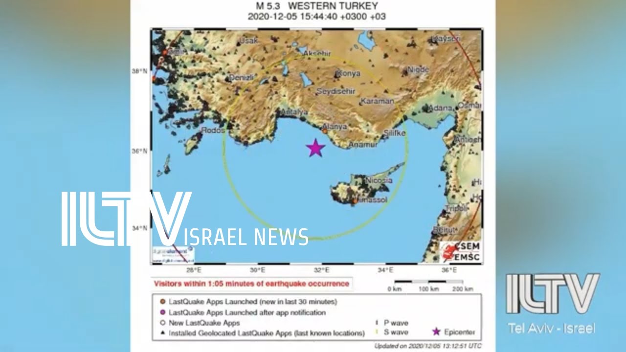 5.3 magnitude earthquake felt in northern Israel - World News