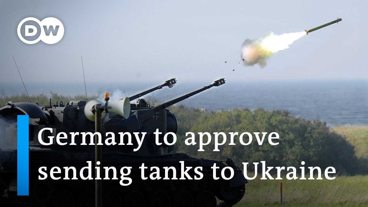 Report: Germany to deliver 'Gepard' anti-aircraft tanks to Ukraine | DW ...