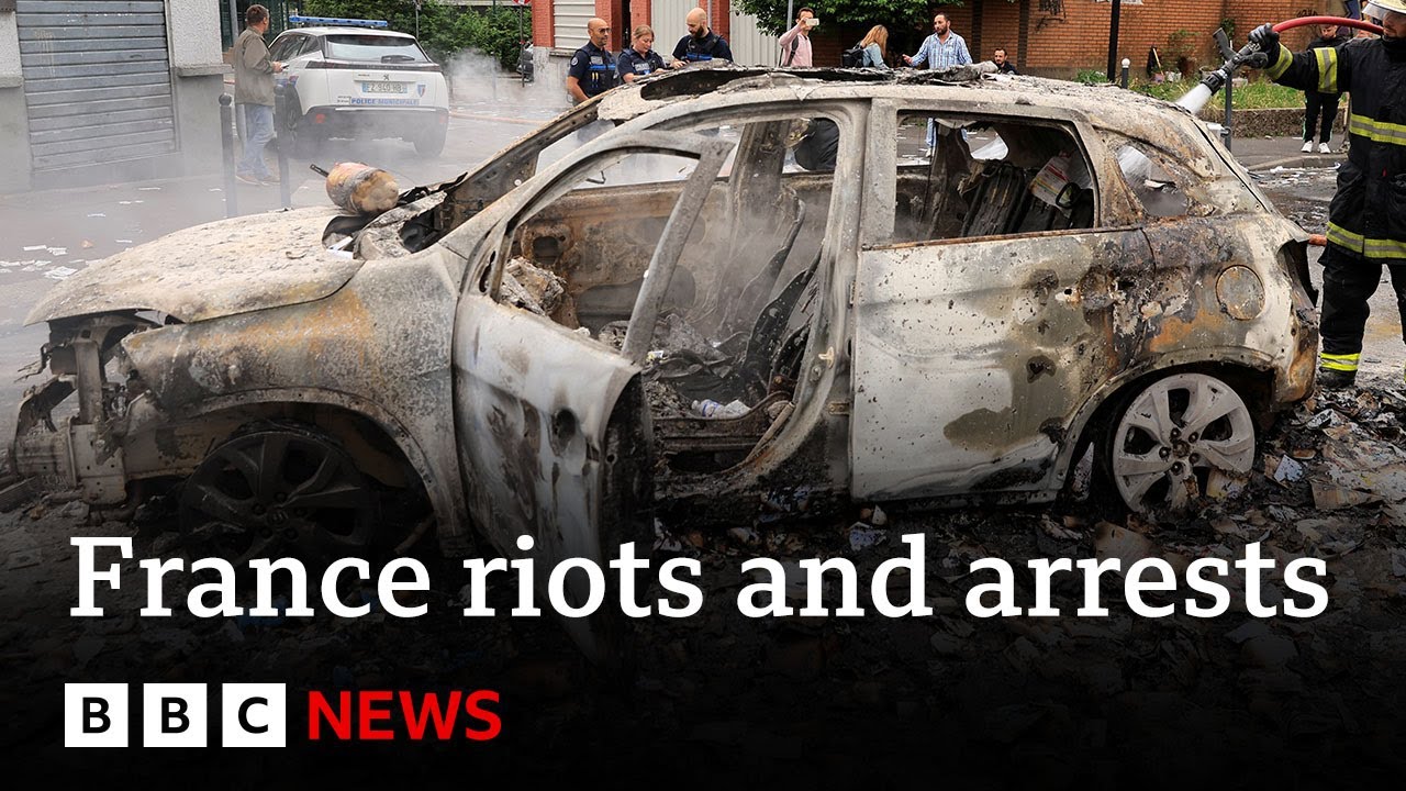 France riots continue as hundreds arrested - BBC News - World News