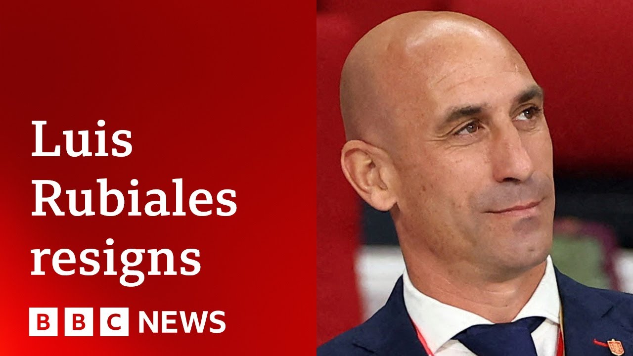 Luis Rubiales resigns as Spanish FA chief over Jenni Hermoso kiss - BBC ...