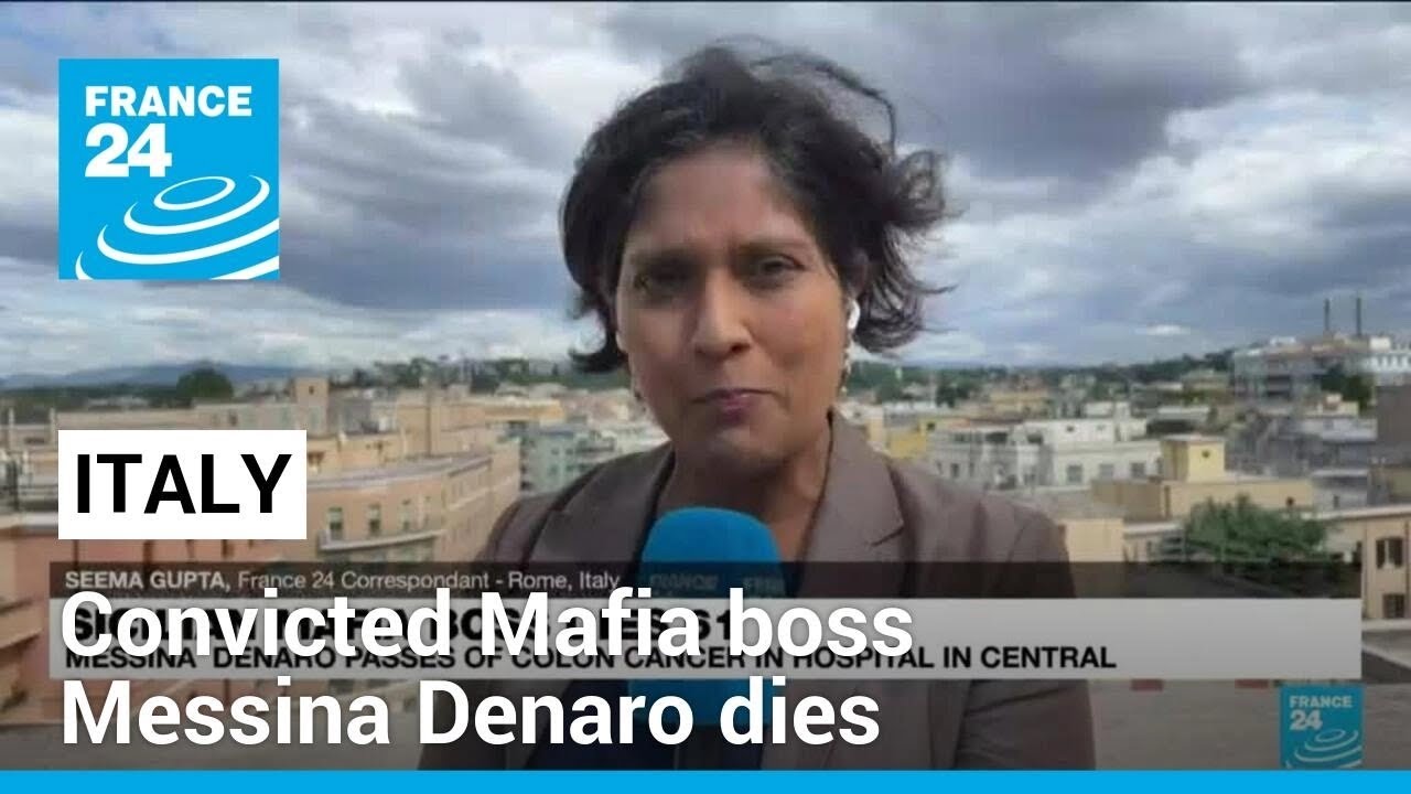 On the run for decades, convicted Mafia boss Messina Denaro dies months ...