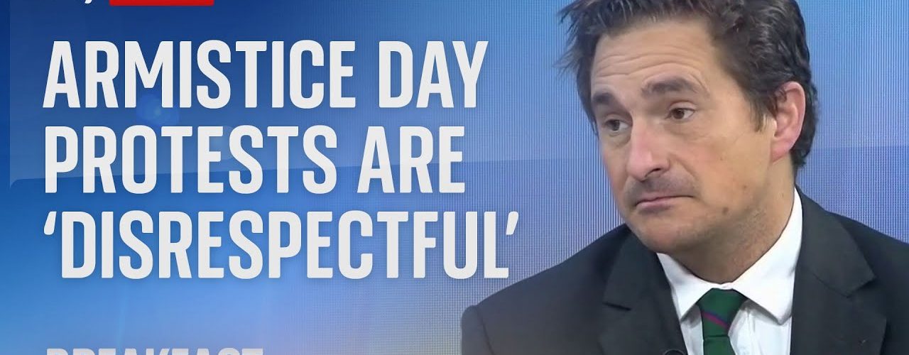 Armistice Day: Pro-Palestine protests are 'provocative and ...