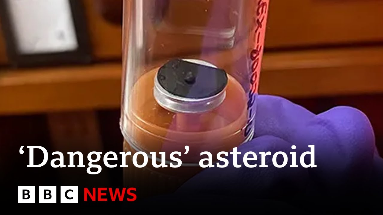 Bennu: 'Most dangerous asteroid' sample arrives in UK | BBC News ...