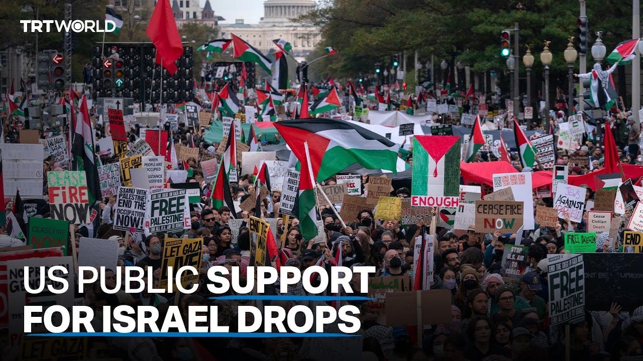 US public support for Israel down - report - World News