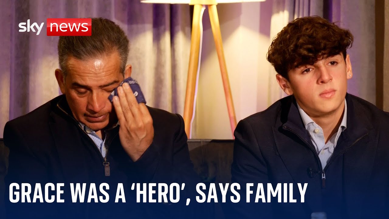 Nottingham attack: Grace was a 'hero', says her grieving brother ...