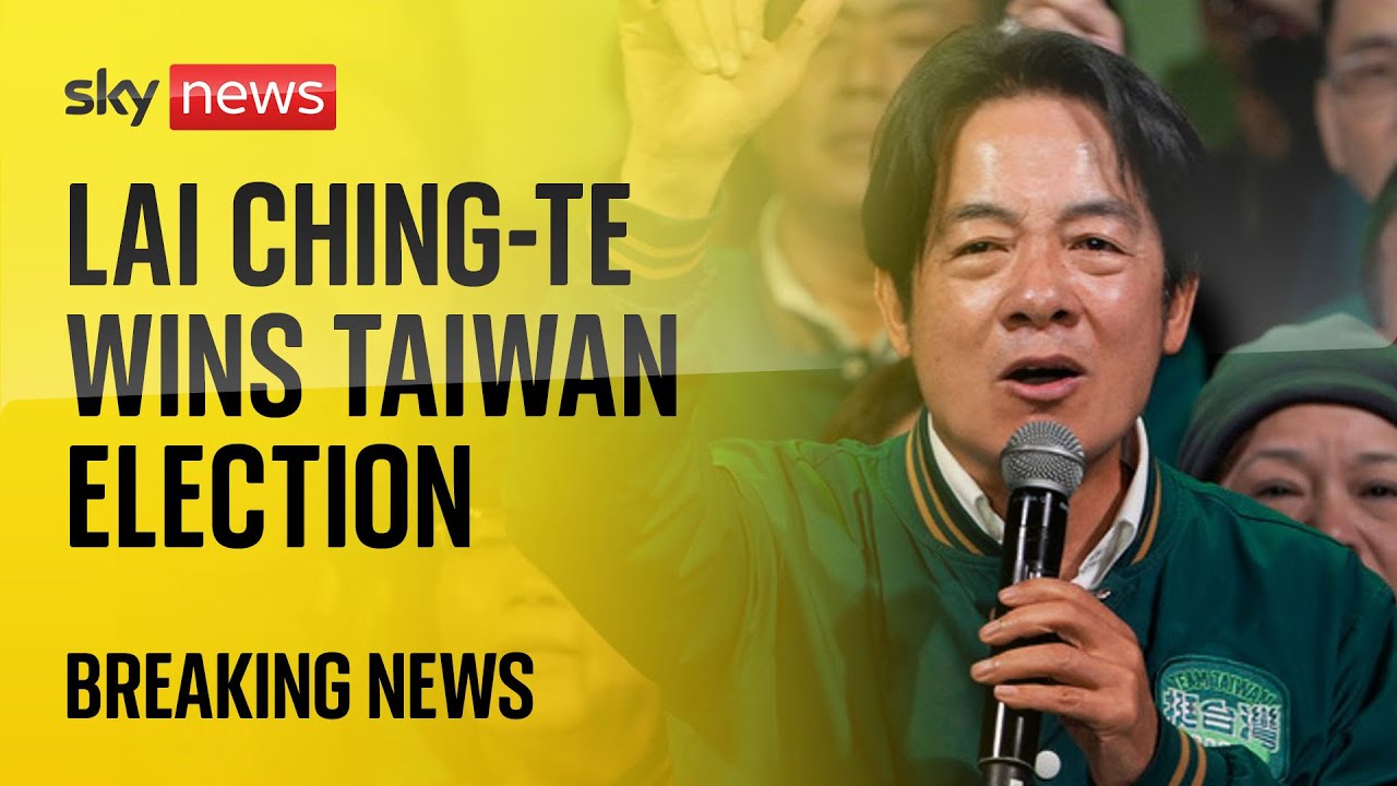 Taiwan election: Candidate who champions autonomy from China wins ...