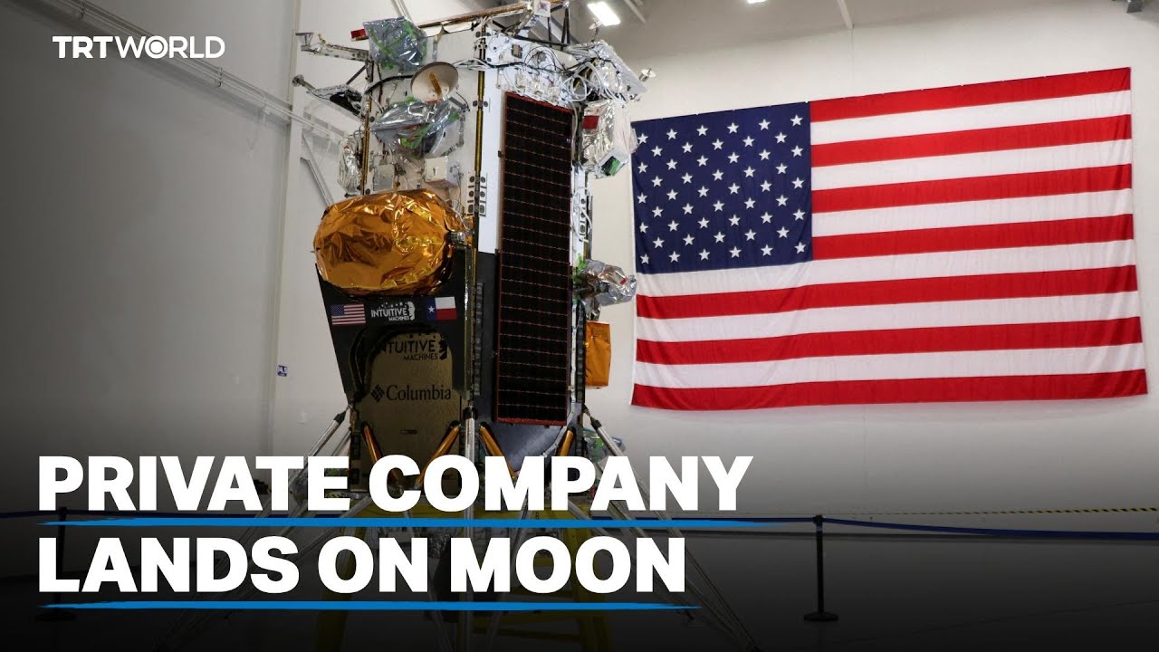 Odysseus is first US spacecraft to land on the moon in 52 years - World News