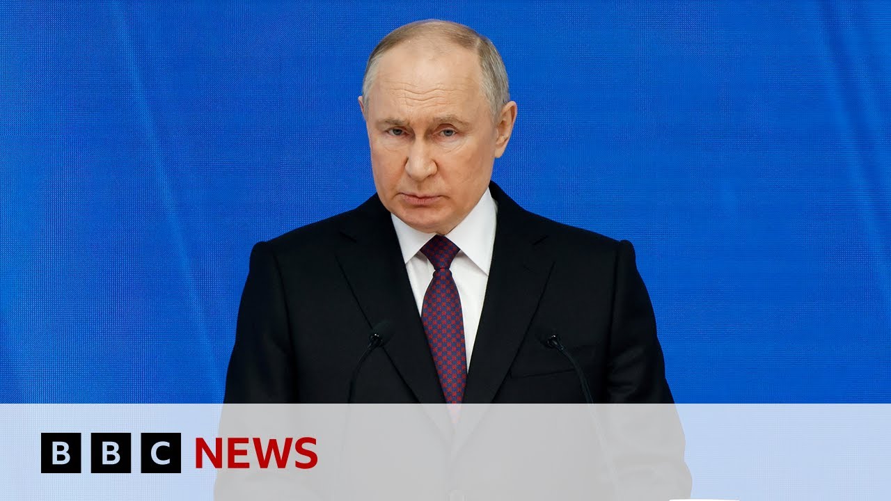 Russia: Vladimir Putin gives annual state of the nation address | BBC ...