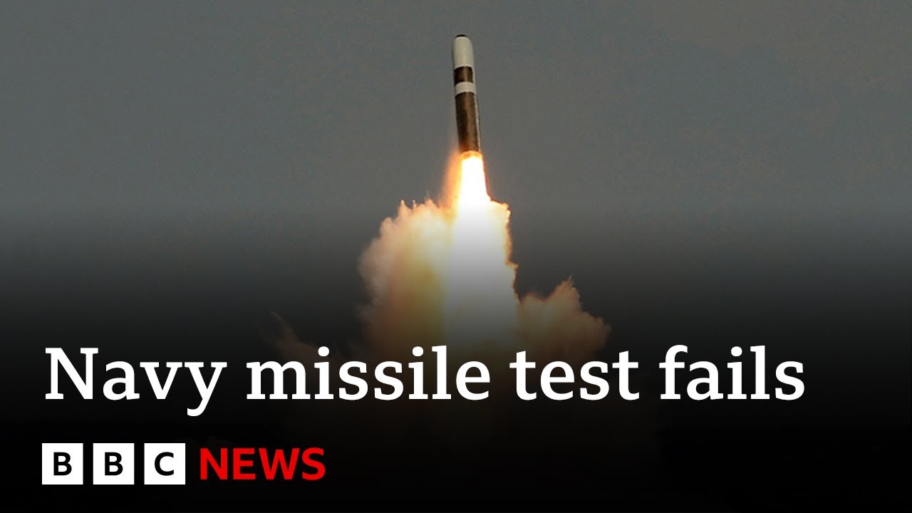 Trident missile test fails for second time in a row | BBC News - World News