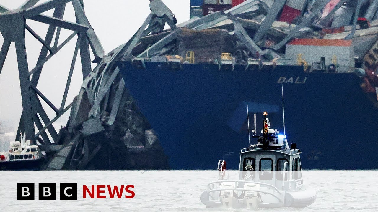 Baltimore bridge: Data recorder recovered from ship in Baltimore Key ...