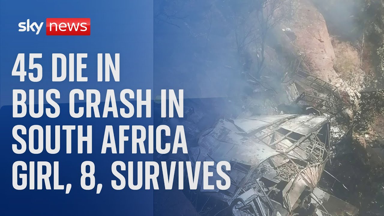 At least 45 people killed in bus crash in South Africa - World News