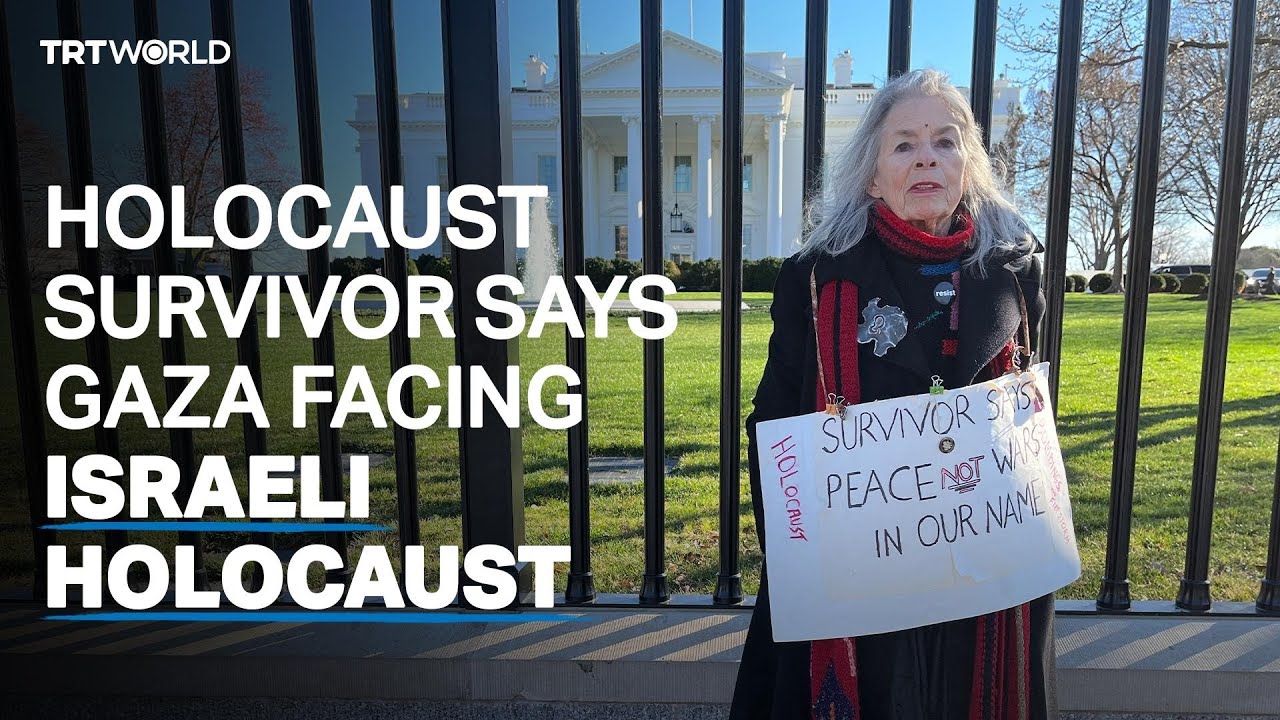 Holocaust survivor says Israel is committing Holocaust in Gaza - World News