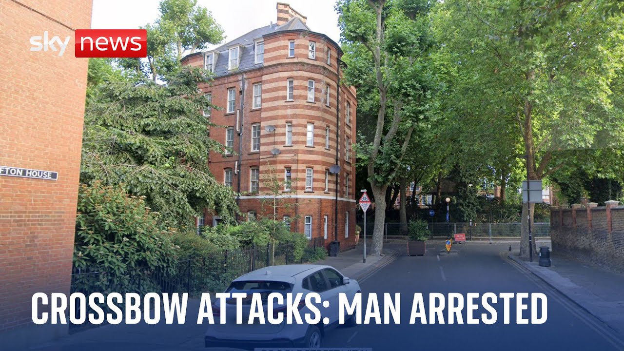Man arrested over crossbow attacks in London - World News