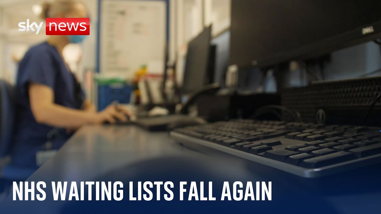 NHS figures: Waiting list numbers fall for fourth month in a row ...