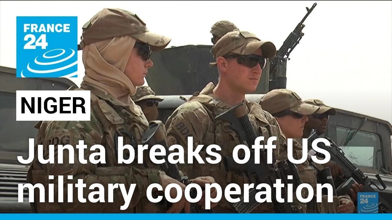 Niger junta breaks off military cooperation with US • FRANCE 24 English ...