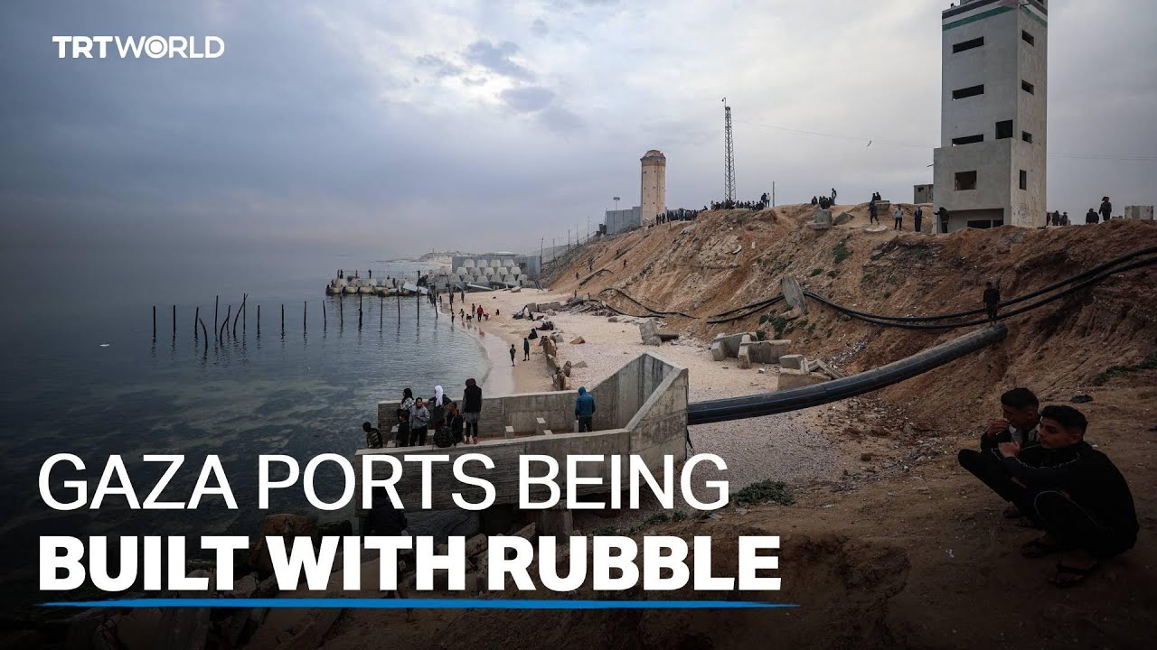 Docking port to be built using debris, rubble of Gaza buildings - World ...