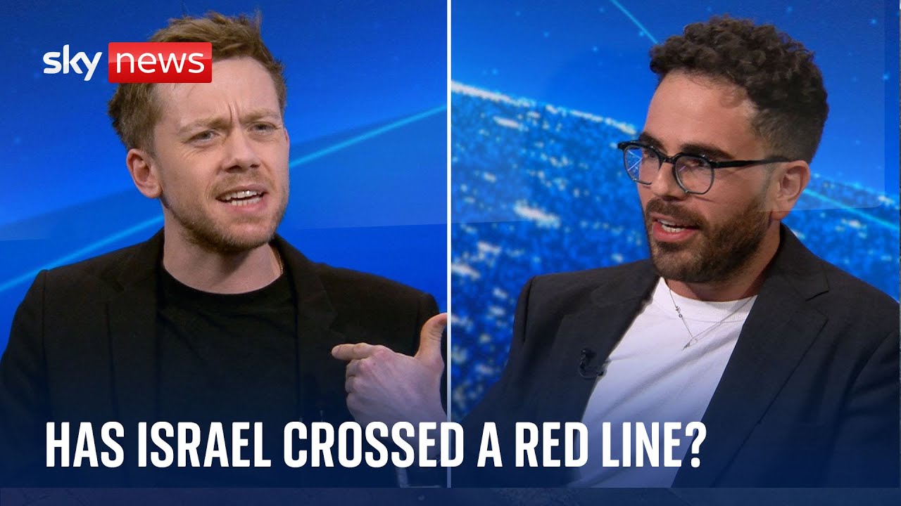 Things get heated as Owen Jones and Hen Mazzig discuss the war in Gaza ...