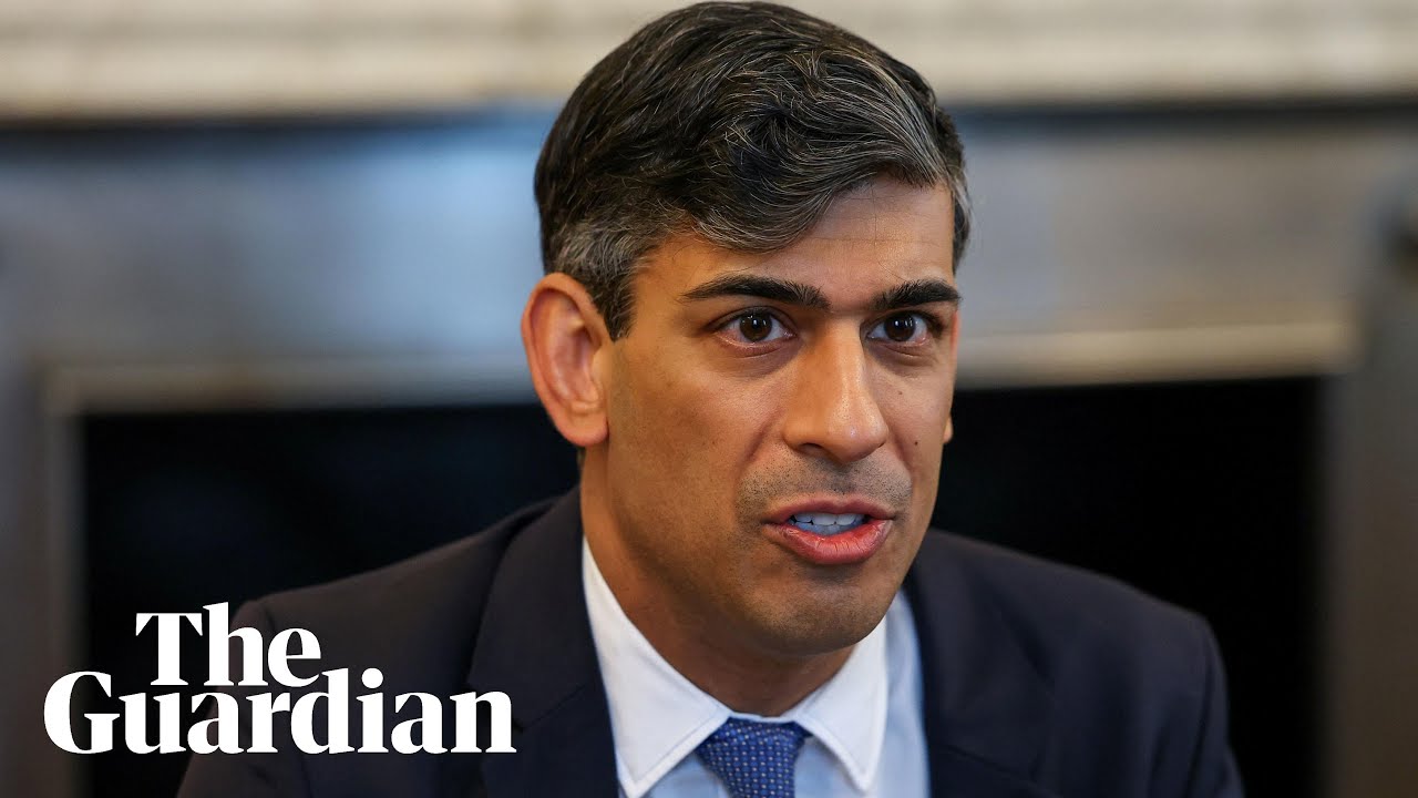 UK prime minister Rishi Sunak holds press conference to discuss Rwanda ...