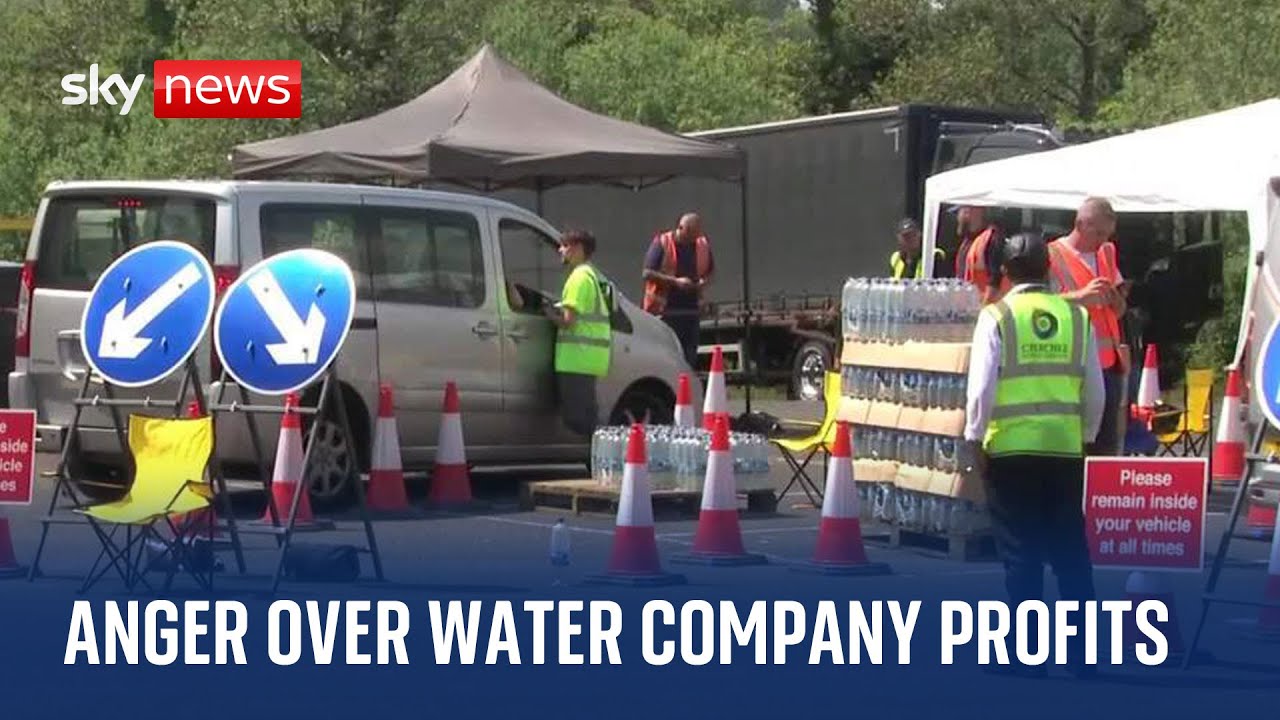 Anger over profits made by parent company of South West Water - World News
