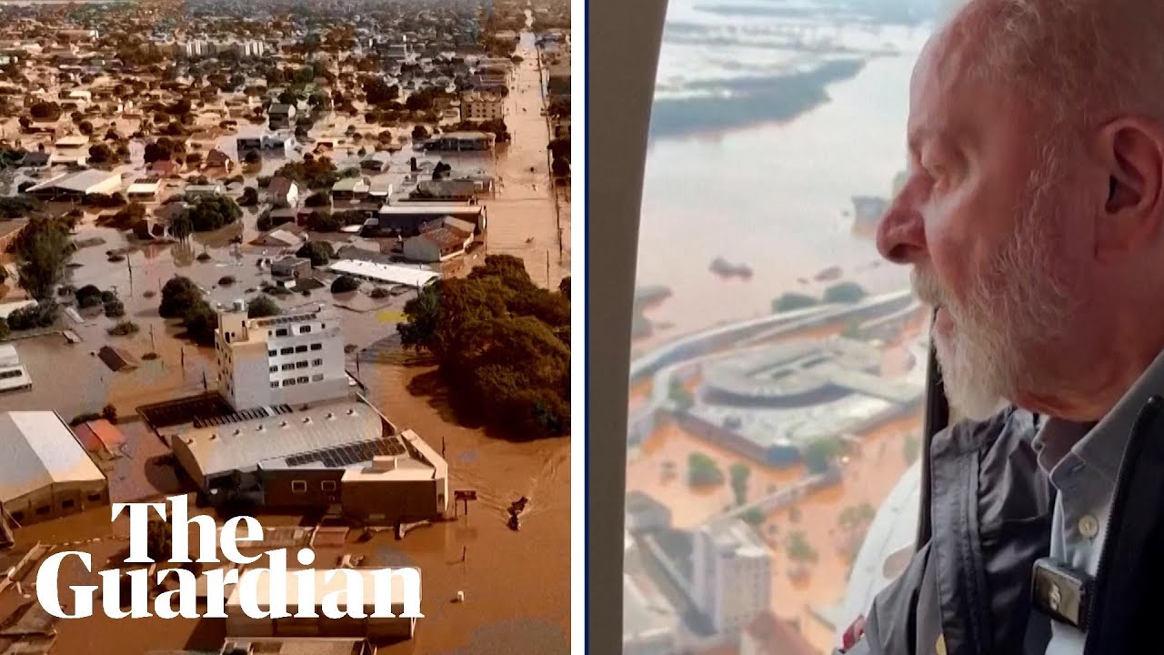 Brazil floods: Lula flies over Rio Grande do Sul as army races to ...