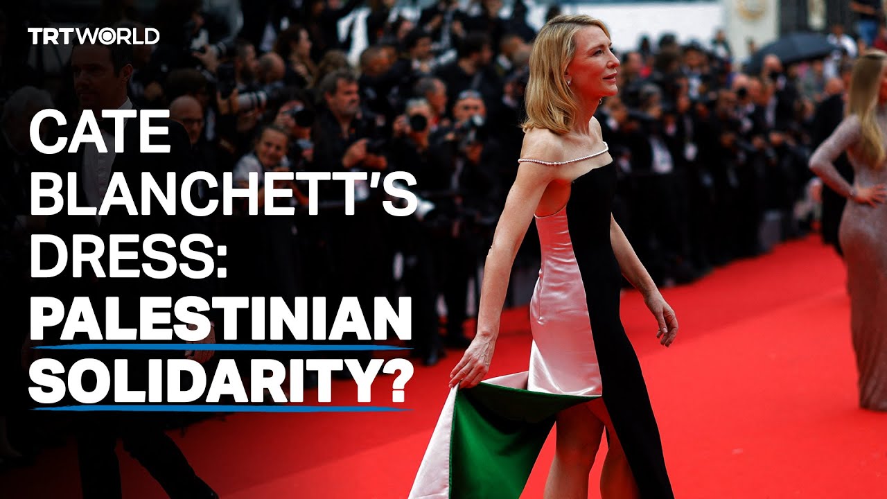 Cate Blanchett’s dress: red carpet fashion or political symbolism ...