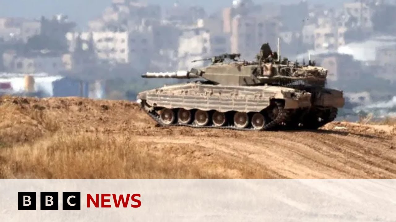 Israeli tank fire kills five IDF soldiers in north Gaza | BBC News ...
