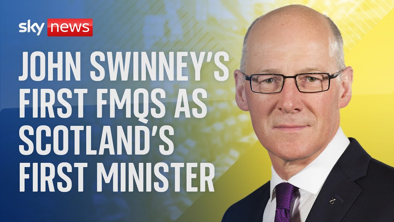 John Swinney’s first FMQs as Scotland's First Minister - World News