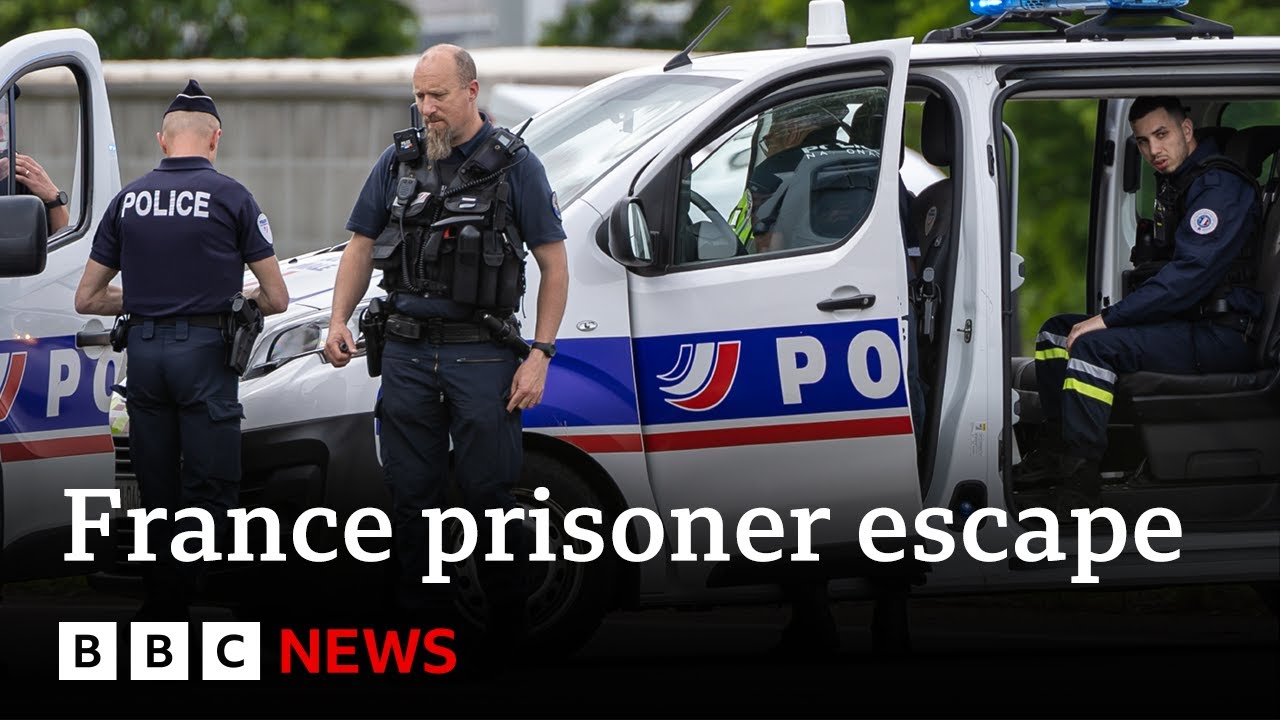 Manhunt under way in France after two prison officers killed in ...