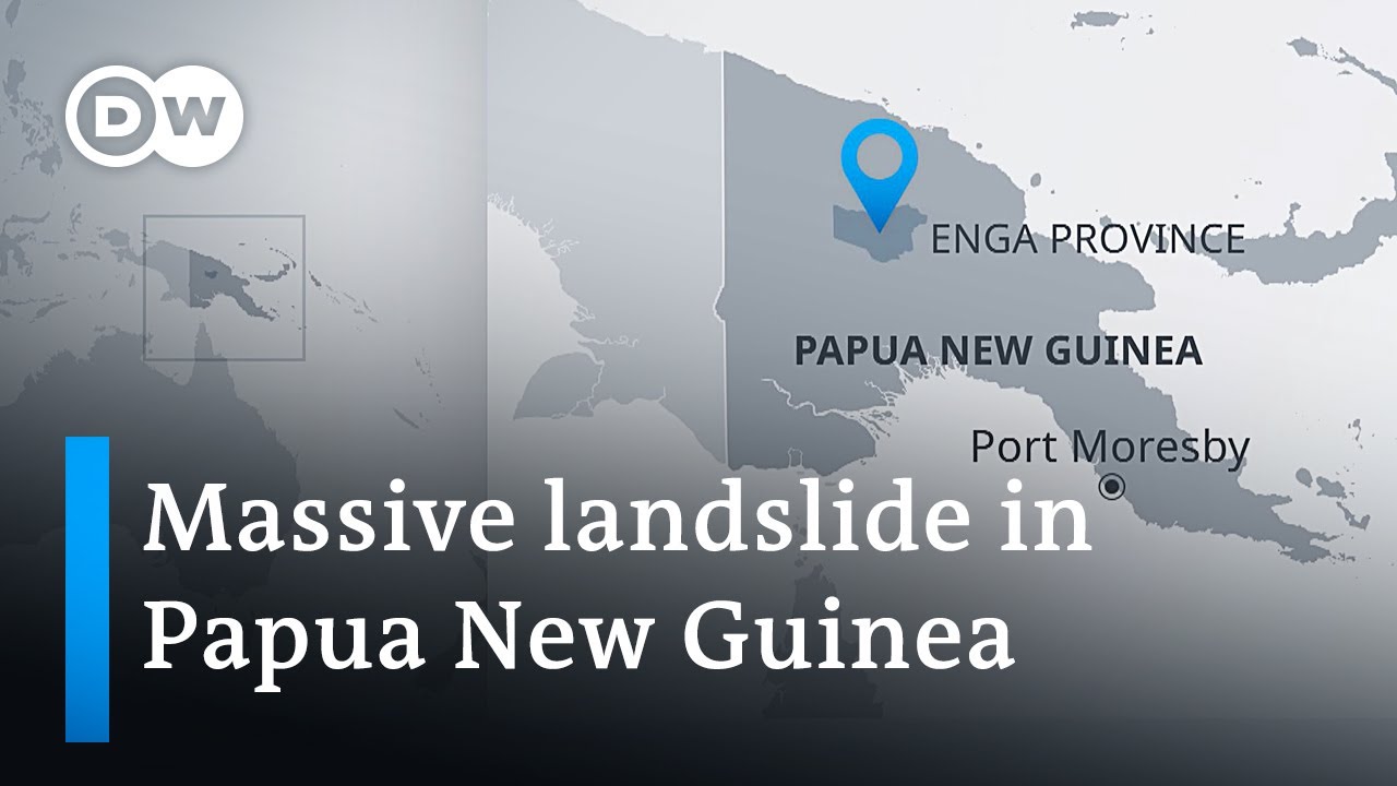 Many feared dead after massive landslide in Papua New Guinea | DW News ...
