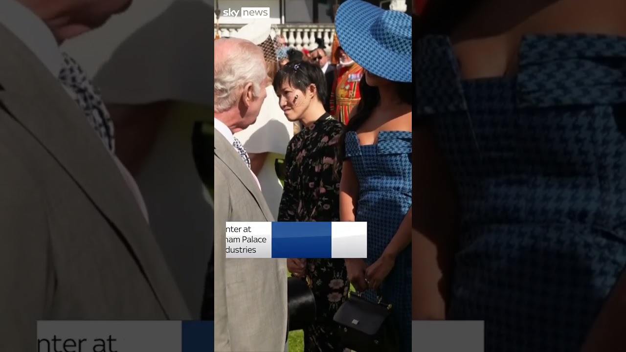 Maya Jama chats 'Love Island' with King Charles at garden party - World ...
