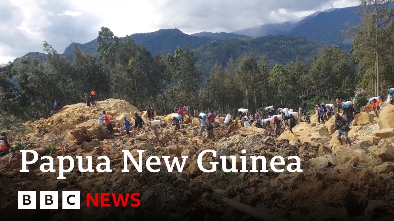 Papua New Guinea fears thousands missing after landslide | BBC News ...