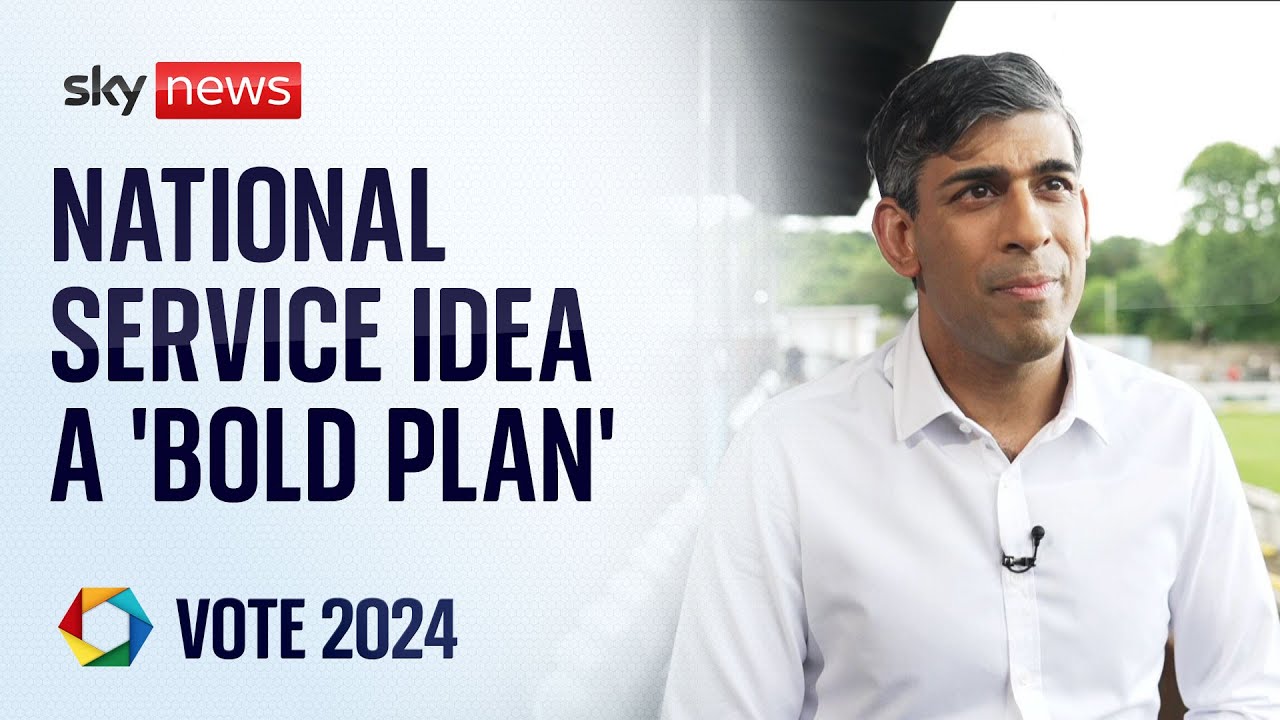 Rishi Sunak: National service idea is a "bold plan" for the UK - World News