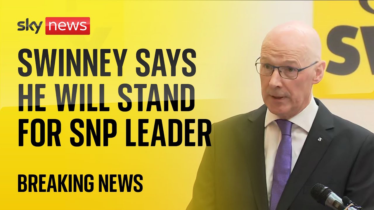 SNP: John Swinney announces bid to succeed Humza Yousaf as Scotland's ...