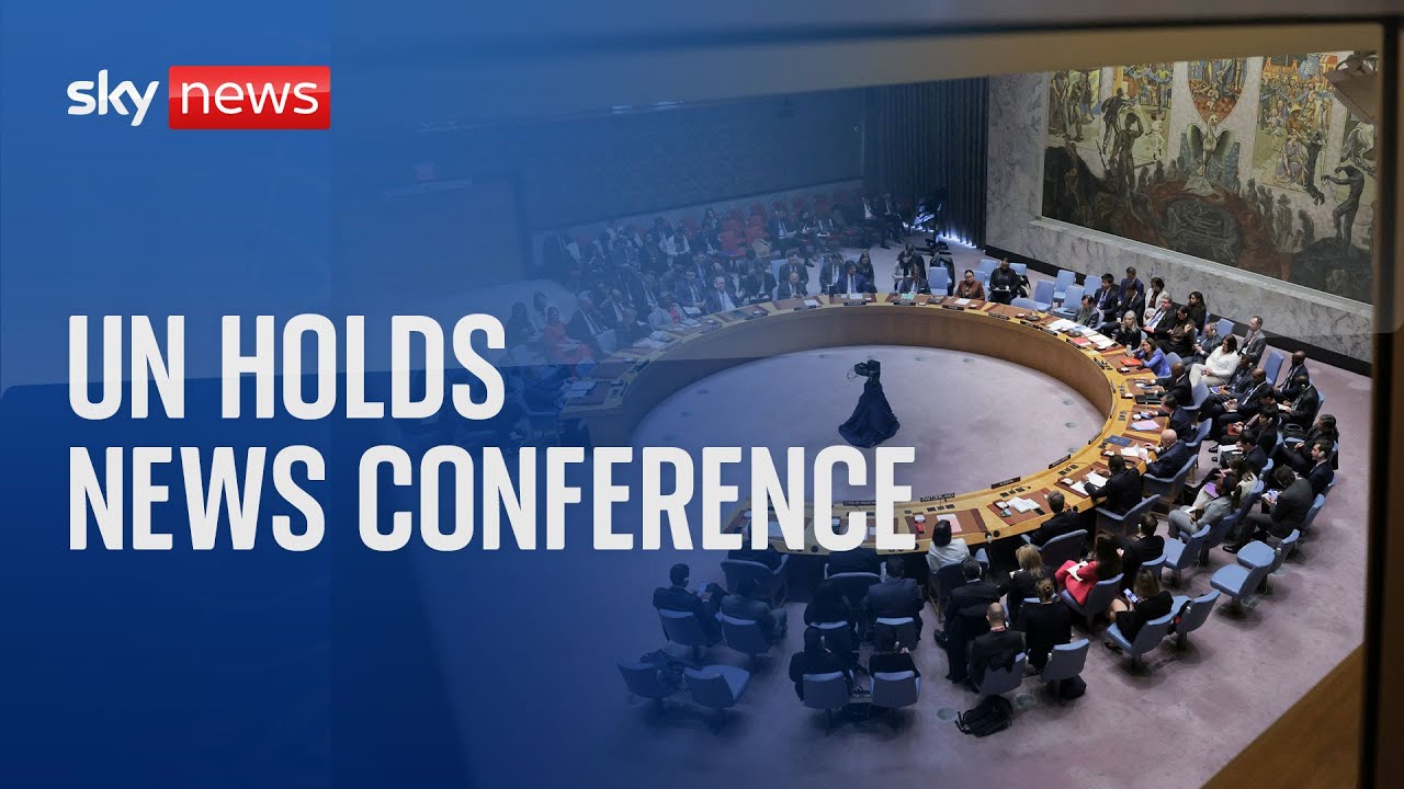 Watch live: United Nations spokesperson holds news conference - World News