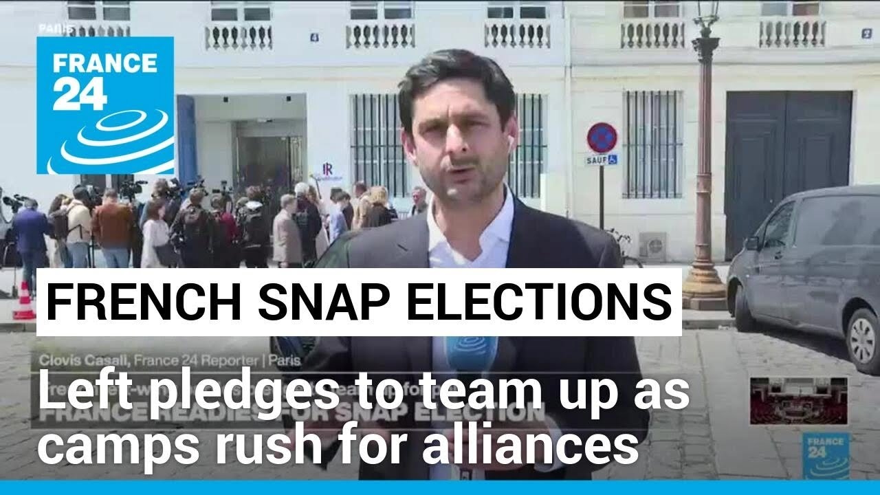 'A necessity': France's left pledges to team up as camps rush for ...