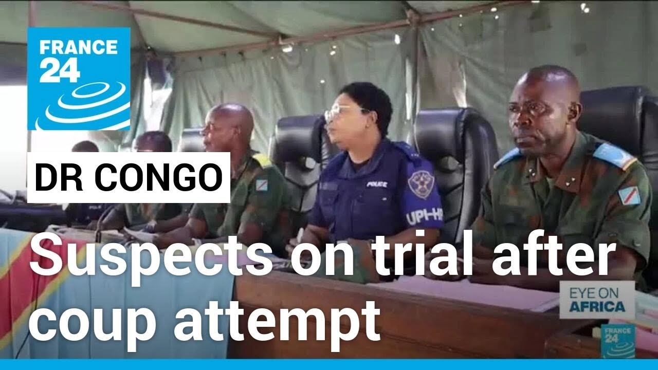 DR Congo: suspects on trial after coup attempt • FRANCE 24 English ...