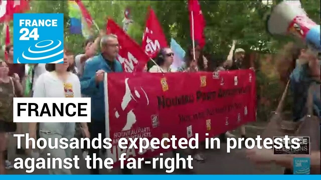 Thousands of people expected to march in protests against the far-right ...