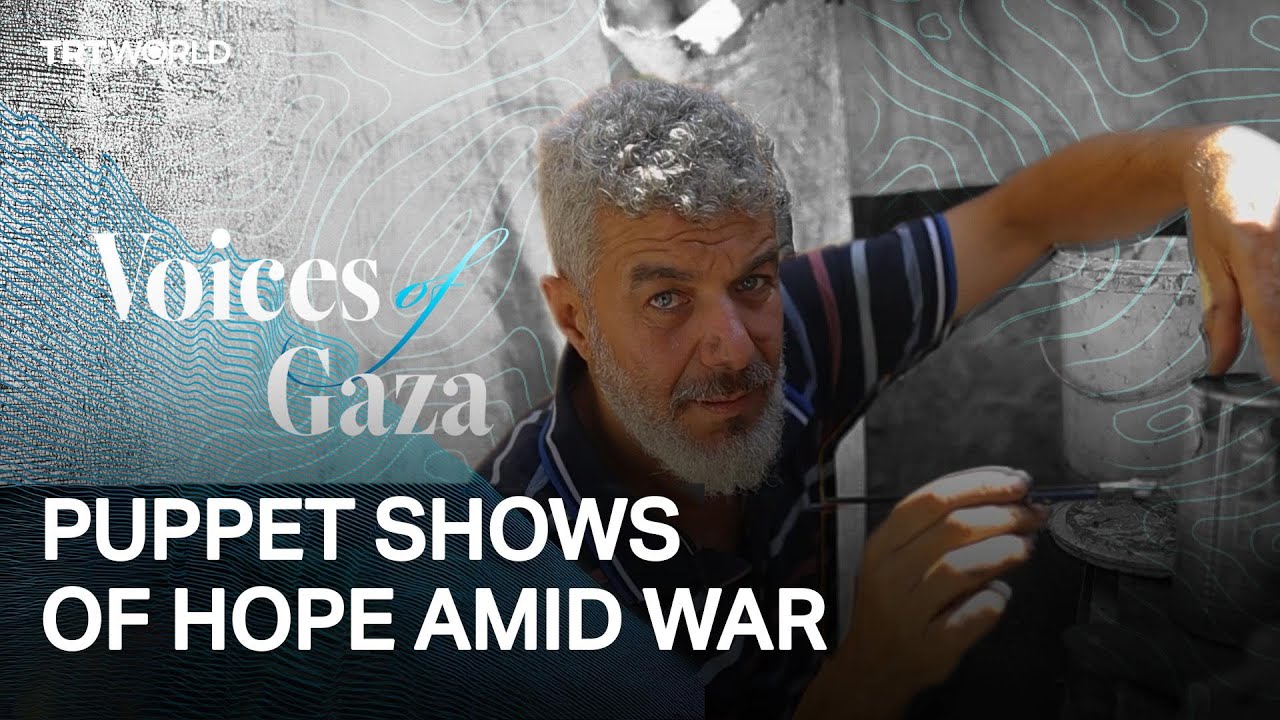 Voices of Gaza: Puppeteer shares stories despite war and destruction ...