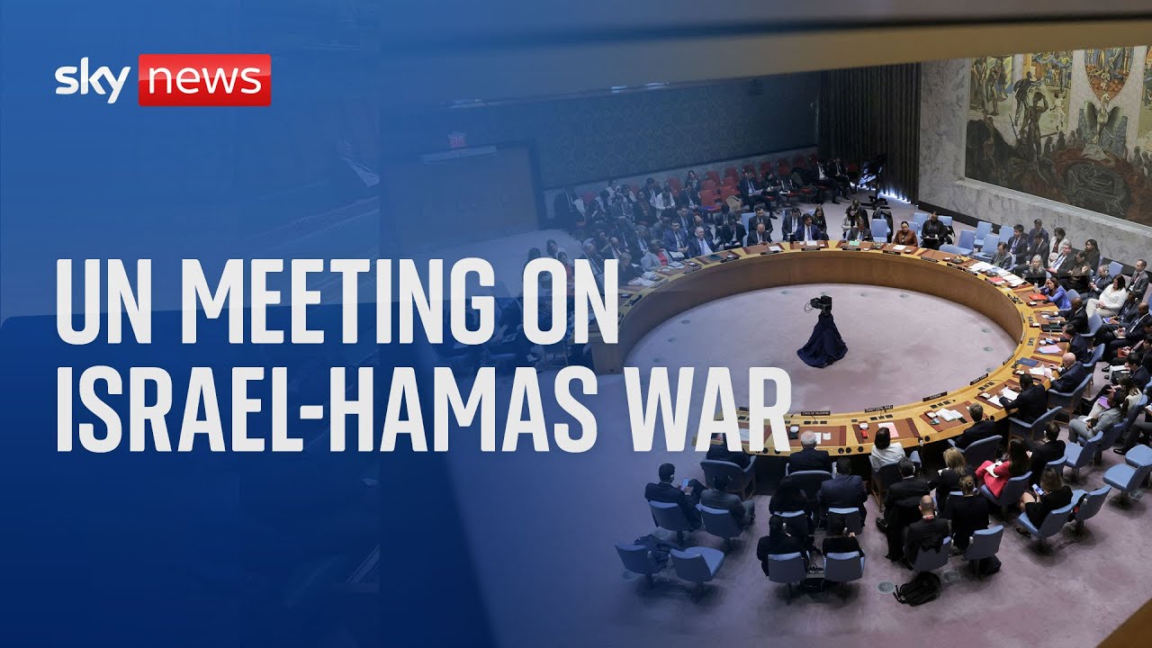 Watch live: United Nations meeting on the situation in the Middle East ...