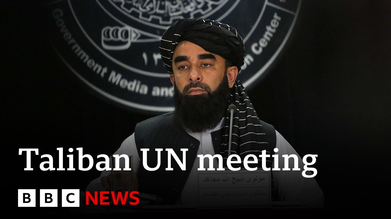 Afghanistan's Taliban government representatives meet UN in Qatar | BBC ...
