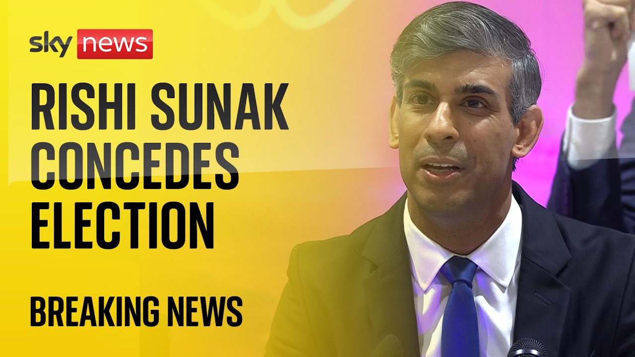 BREAKING: Rishi Sunak concedes election defeat to Labour - World News