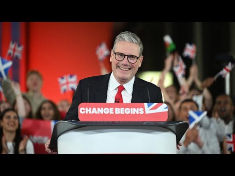 Keir Starmer pledges 'national renewal' after Labour wins UK election ...