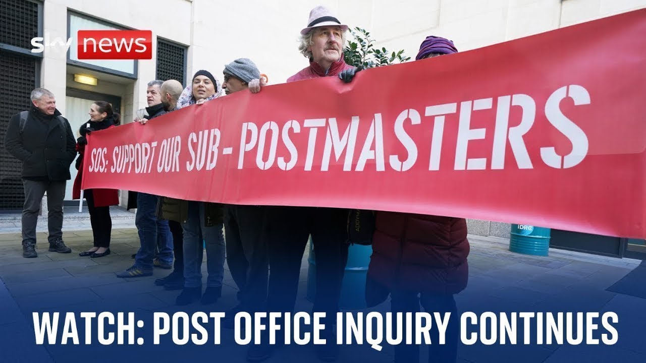Post Office Inquiry | Ex-Lib Dem leader Jo Swinson and former Royal ...