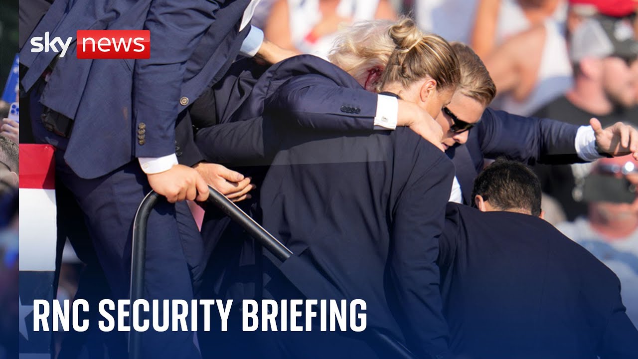 Republican National Committee security briefing after Trump ...