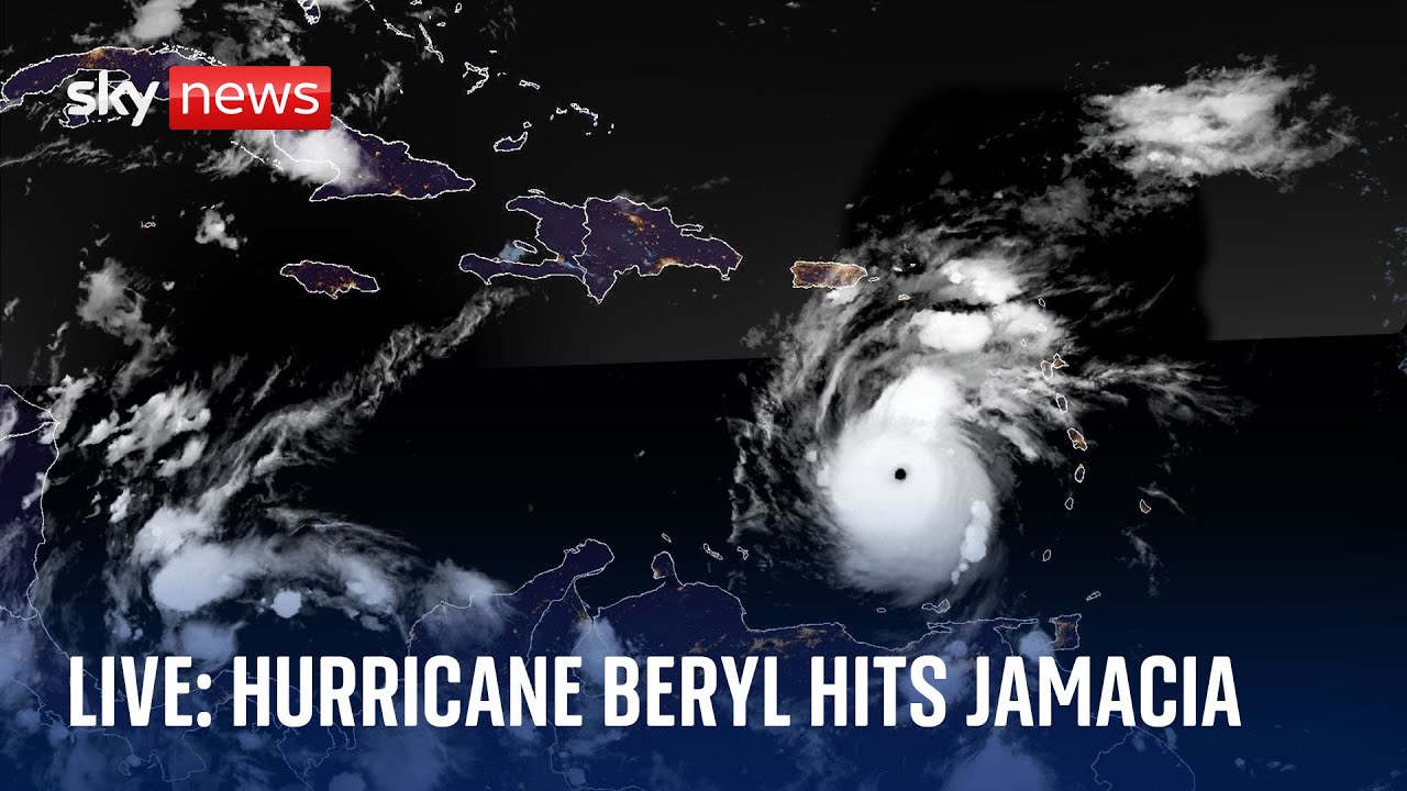 Watch live: Deadly Hurricane Beryl heads towards Jamaica - World News