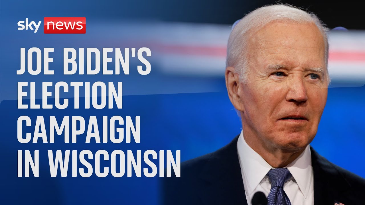 Watch live: Joe Biden's election campaign event in Wisconsin - World News