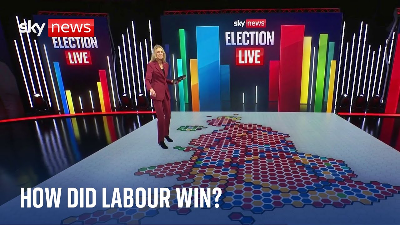 What does the UK's political map look like after the election? | Vote ...