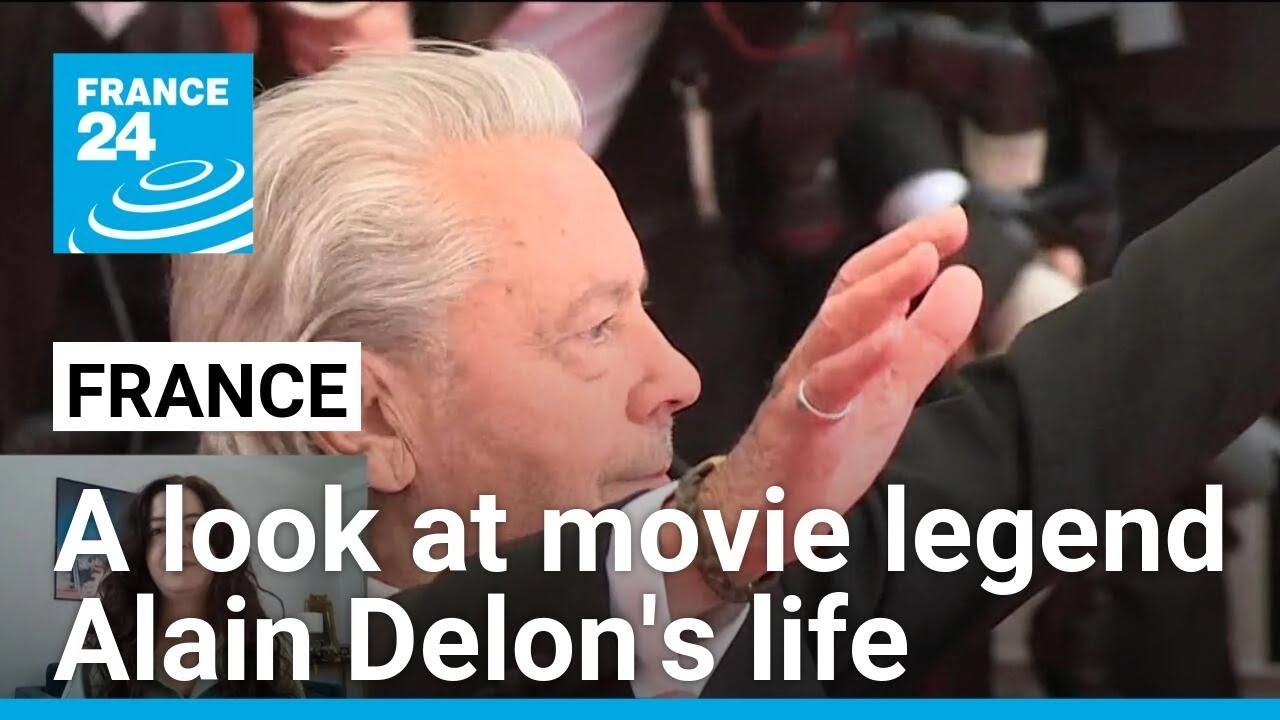 A look at French movie legend Alain Delon's life • FRANCE 24 English ...